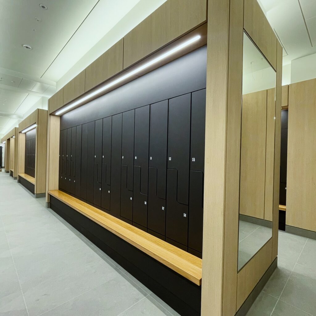Changing Room Lockers - Your Workspace